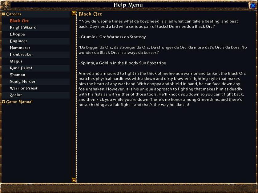 Expandable List Box Ultima Online Stygian Abyss Client UI Manual